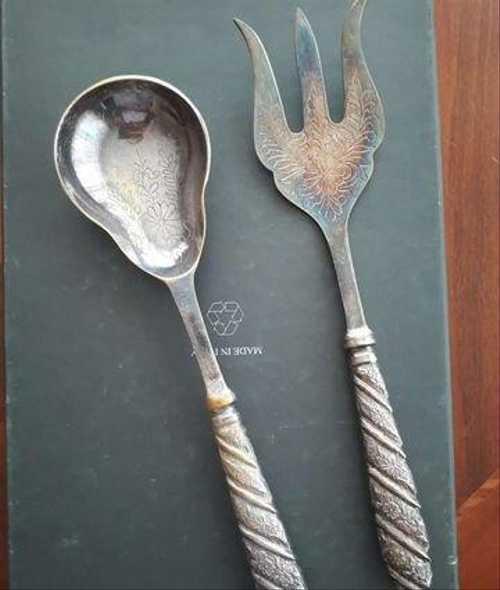 Сервировочный набор,серебрение,Франция,19 век