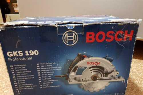 Пила дисковая bosch 190