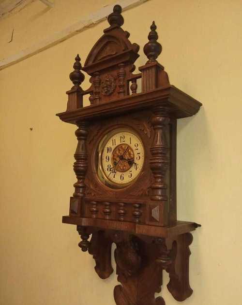 Старинные немецкие часы Jurghans c боем