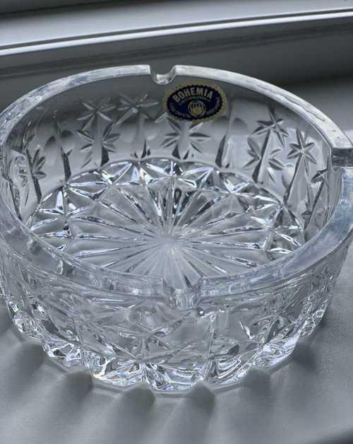 Богемский хрусталь. Пепельница