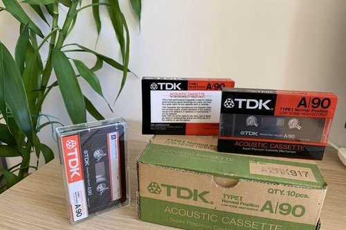 TDK A90 аудиокассеты
