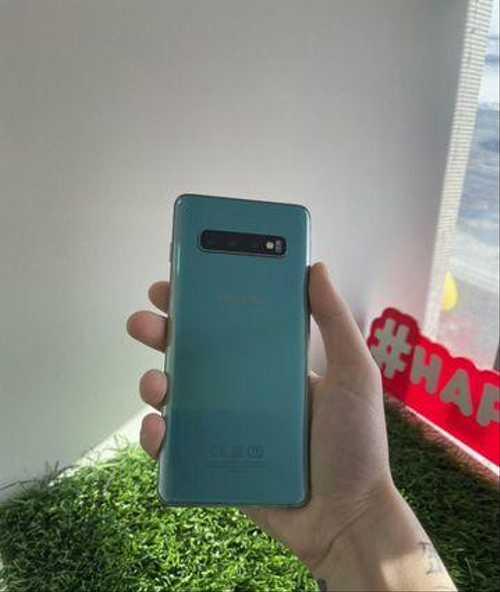 Samsung galaxy S10 128gb green б/у