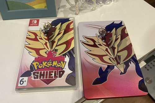 Pokemon shield and steelbook