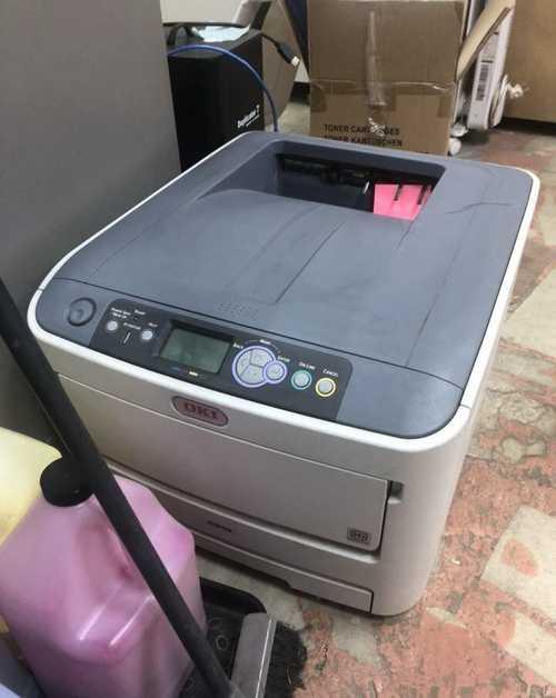 Oki c610 принтер лазерный