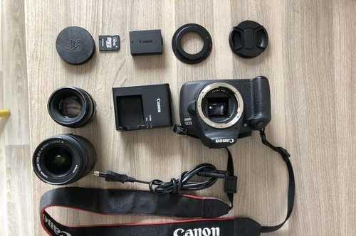 Canon eos 1200d + kit + helios