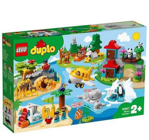 Lego Duplo Лего Дупло 10907 Животные мира, Новый