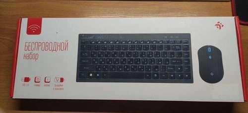Беспроводная клавиатура и мышь dexp KM-1005BU