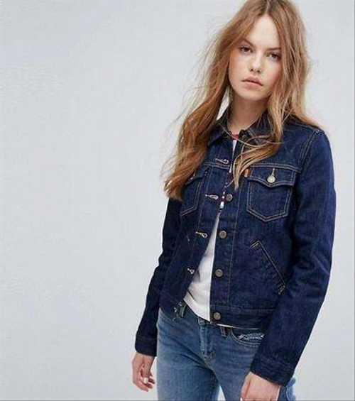Джинсовая куртка женская levis