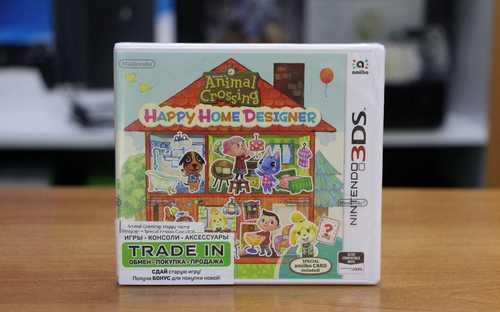 Animal Crossing: Happy Home Designer - 3DS Новый