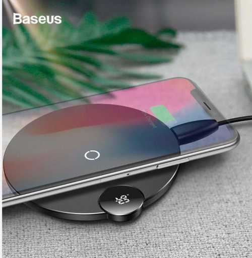 Baseus LED Qi беспроводная зарядка