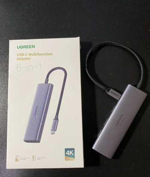 Ugreen USB-C Hub 6 в 1