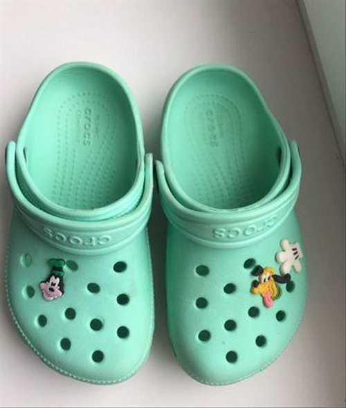 Сабо тапочки Crocs кроксы, р.27(с10) б/у