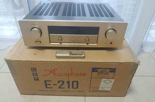 Олный интегральный усилитель accuphase E-210