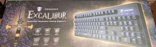 Механическая клавиатура tesoro excalibur red