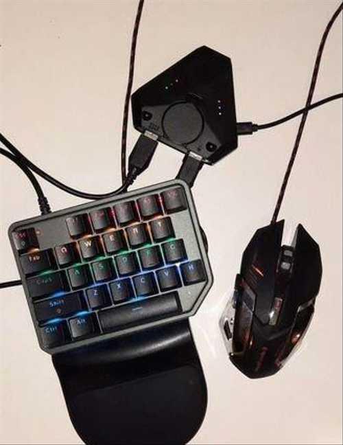 Клавиатура и мышь для игр на телефоне