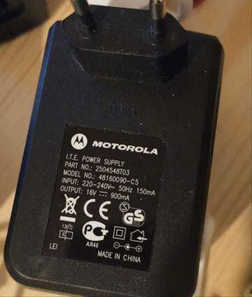 Блок питания Motorola 16v 900mA