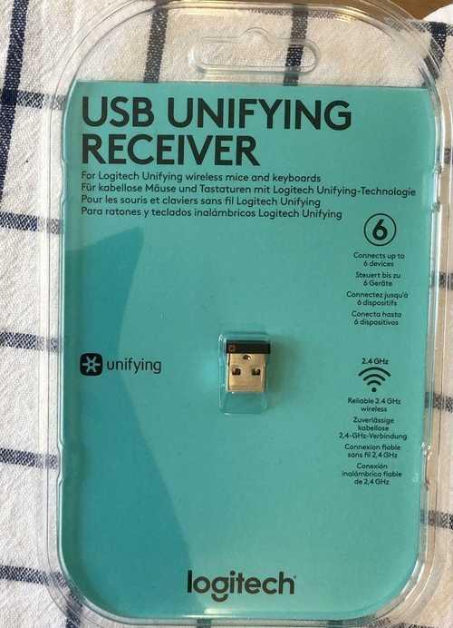 Приёмник Logitech usb unifying receiver