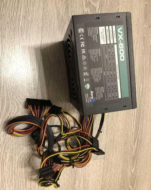 Блок питания Aerocool vx-600