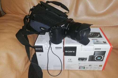 Sony a5100 body + объектив sel1835