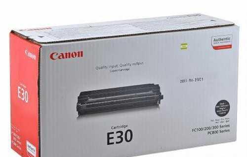 Лазерный картридж Canon E30 Bk (1491A003) Black