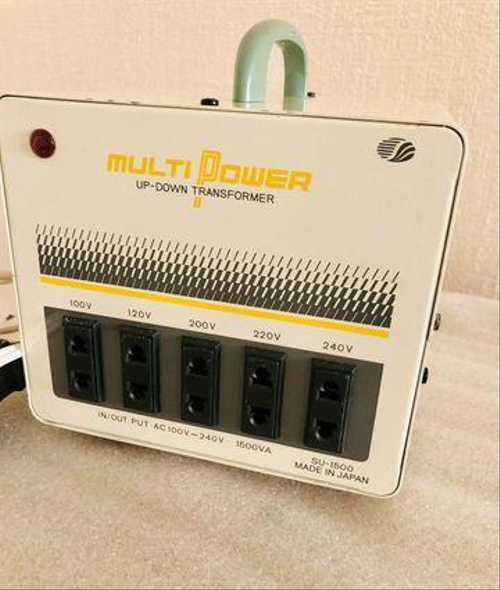 Понижающий трансформатор Swallow electric multi po
