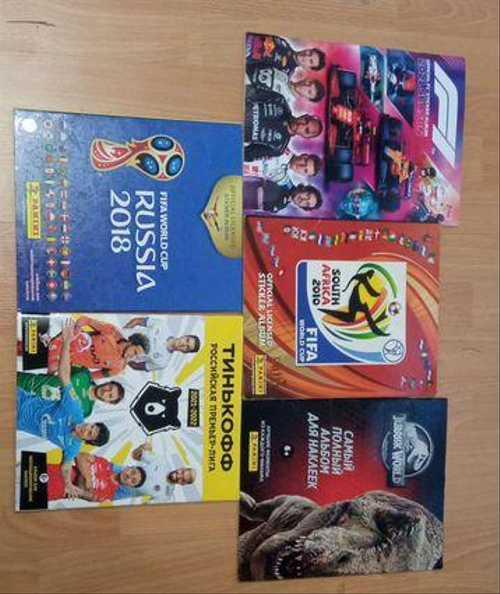Альбомы panini, topps