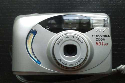 Плёночный фотоаппарат praktica zoom 801 af