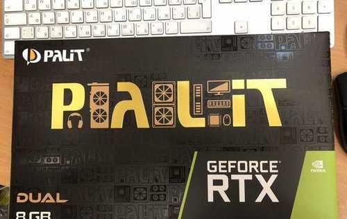 Видеокарта palitrtx2060super dual 8GB