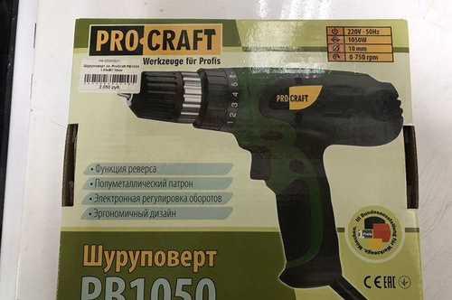 Аккумуляторный шуруповерт ProCraft PB 1050