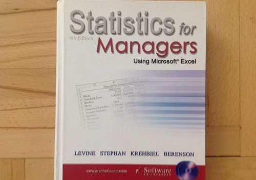 Statistics for Managers учебник MBA Excel 886 стр