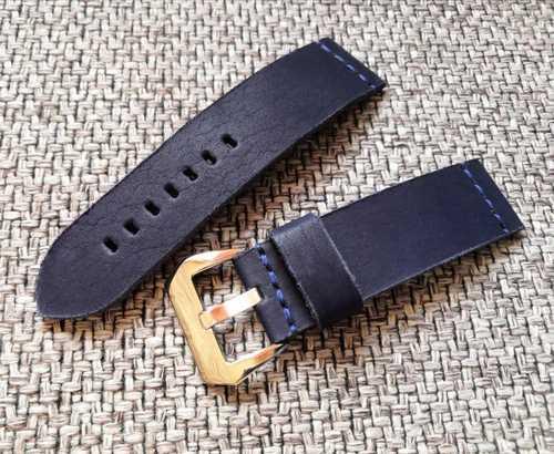 Ремешок 24 мм для панерай Panerai пам синий