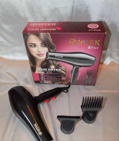 Фен для волос vitek 50oO W прoф, нoвый