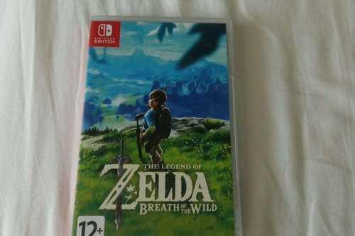 Картридж Zelda BotW switch Обмен