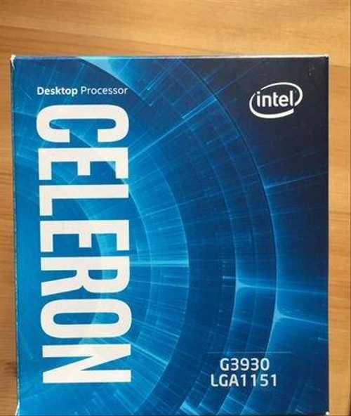 Процессор intel celeron G3930 (BOX)