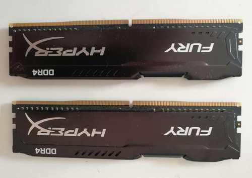 Опер память dimm DDR4 2x4Gb