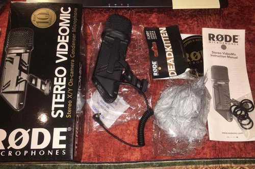 Микрофон Rode Stereo Videomic