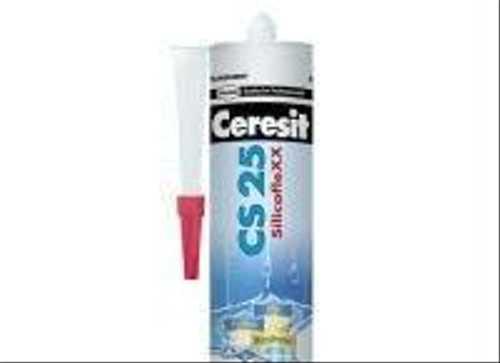 Ceresit CS 25 затирка-герметик силиконовая