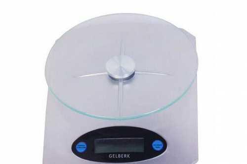 Весы кухонные электронные Gelberk GL-250 белый