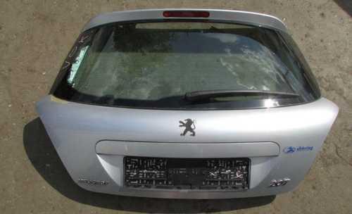 Крышка багажника Пежо 207 Peugeot 207 в сборе