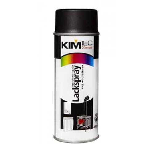 Краска аэрозоль "KimTec" lackspray термостойкая