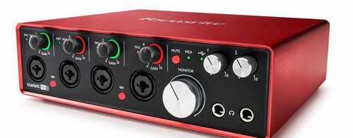 Интерфейс Focusrite Scarlett 18i8 2nd Gen, новый