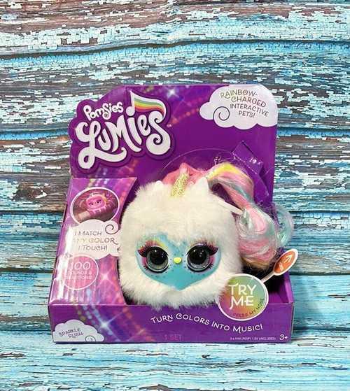 Интерактивным Единорогом Pomsies Lumies - Спаркл