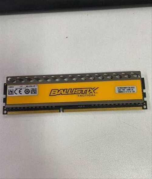 Память бу DDR3 Crucial Ballistix 8 gb 1866 mhz