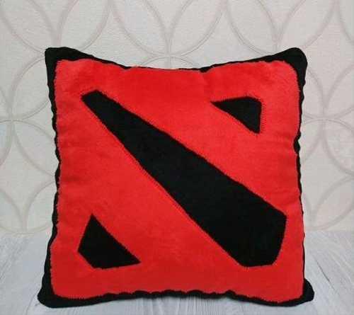 Подушка - сувенир с логотипом Dota 2