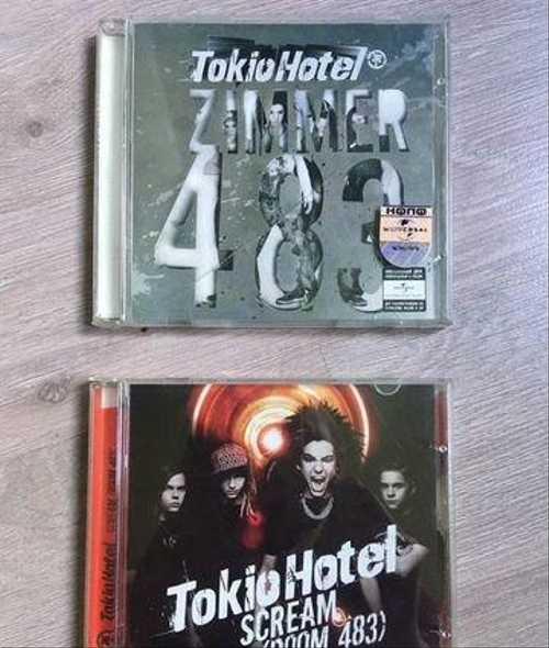 Cd диски Tokio Hotel Zimmer 483 и Scream