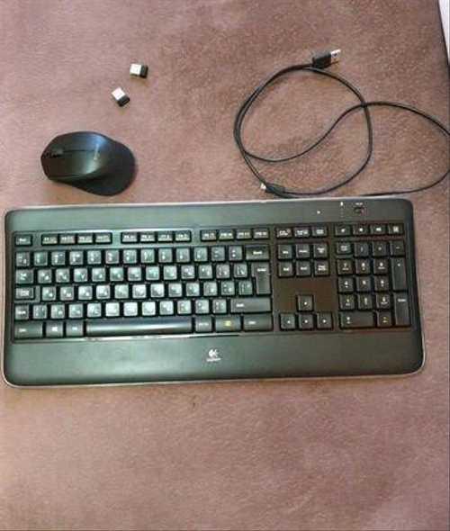 Беспроводная клавиатура Logitech K800 c подсветкой