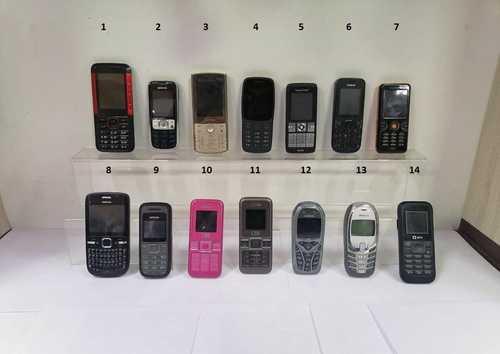 Кнопочные телефоны Nokia, samsung и др. модели
