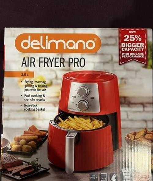 Аэрогриль - Мультипечь Air Fryer Pro Delimano