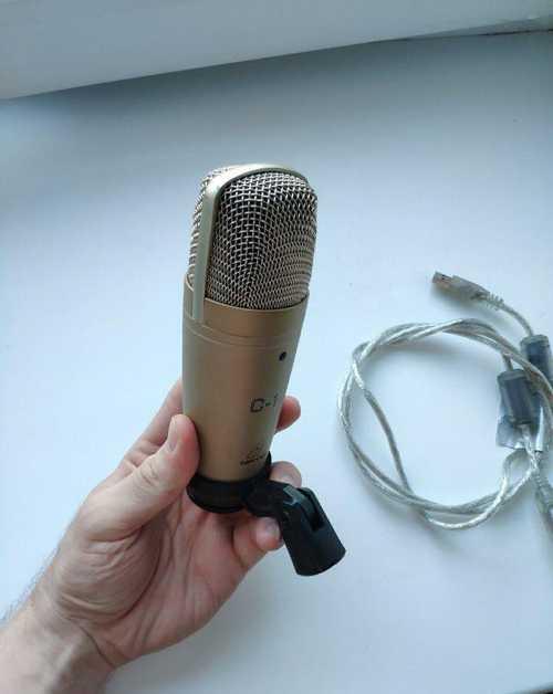 Студийный микрофон (для стримов) Behringer U C-1