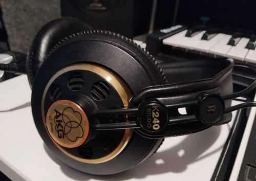 Наушники студийные akg k 240 studio